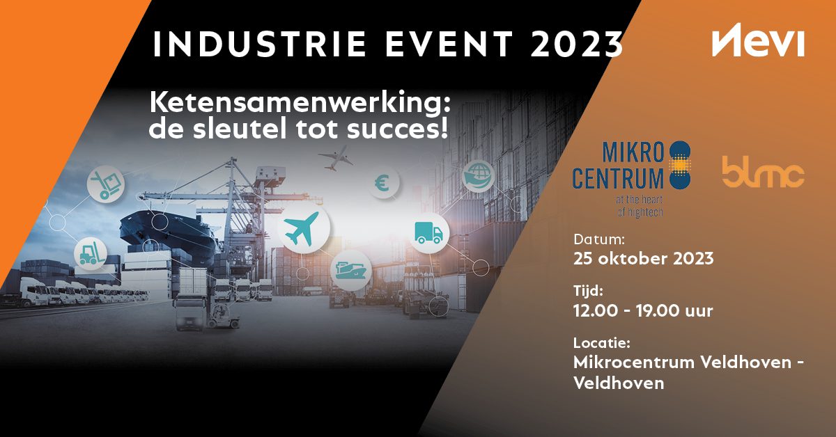 Ketensamenwerking centraal op Industrie Event 25 oktober | BLMC